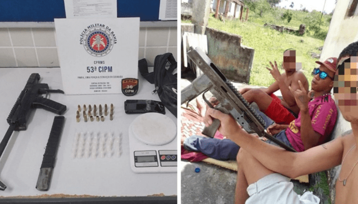 Líder De Facção Que Exibia Fotos Com Arma Nas Redes Sociais é Cercado E